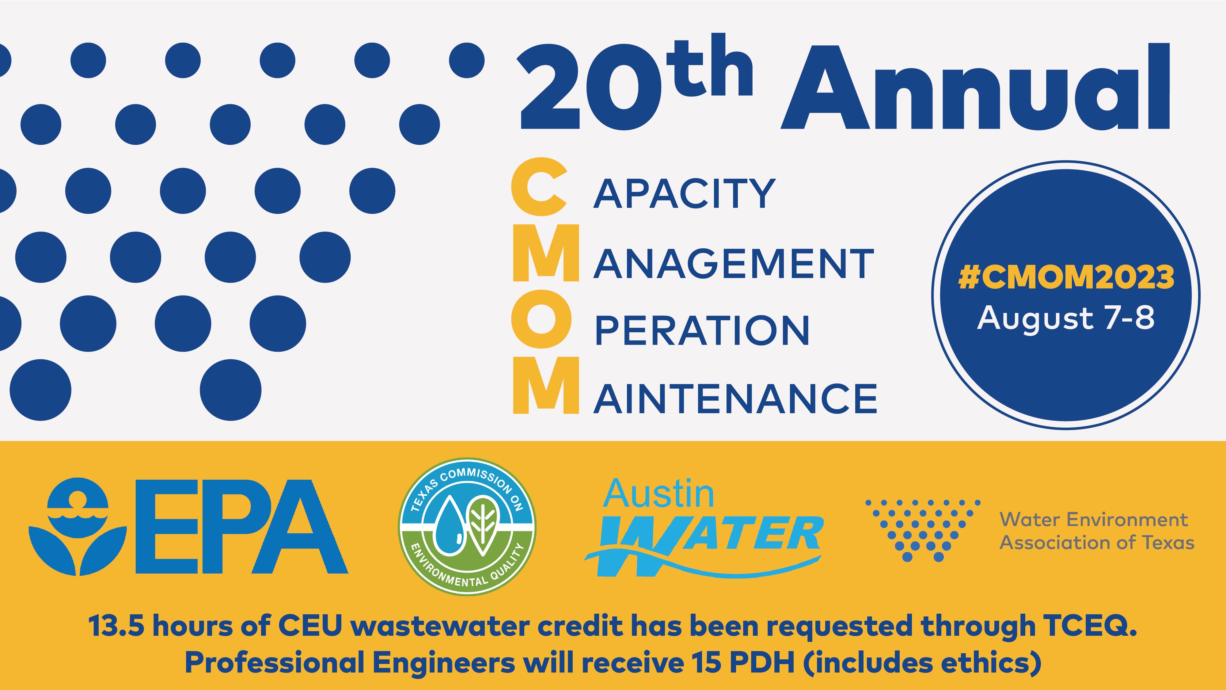 Water Environment Association of Texas | CMOM 2023